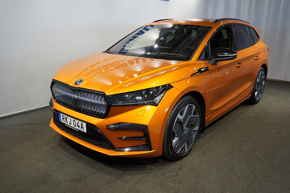 Skoda Enyaq Elektra Oranžinė | ID:0e1a47 | Caramba